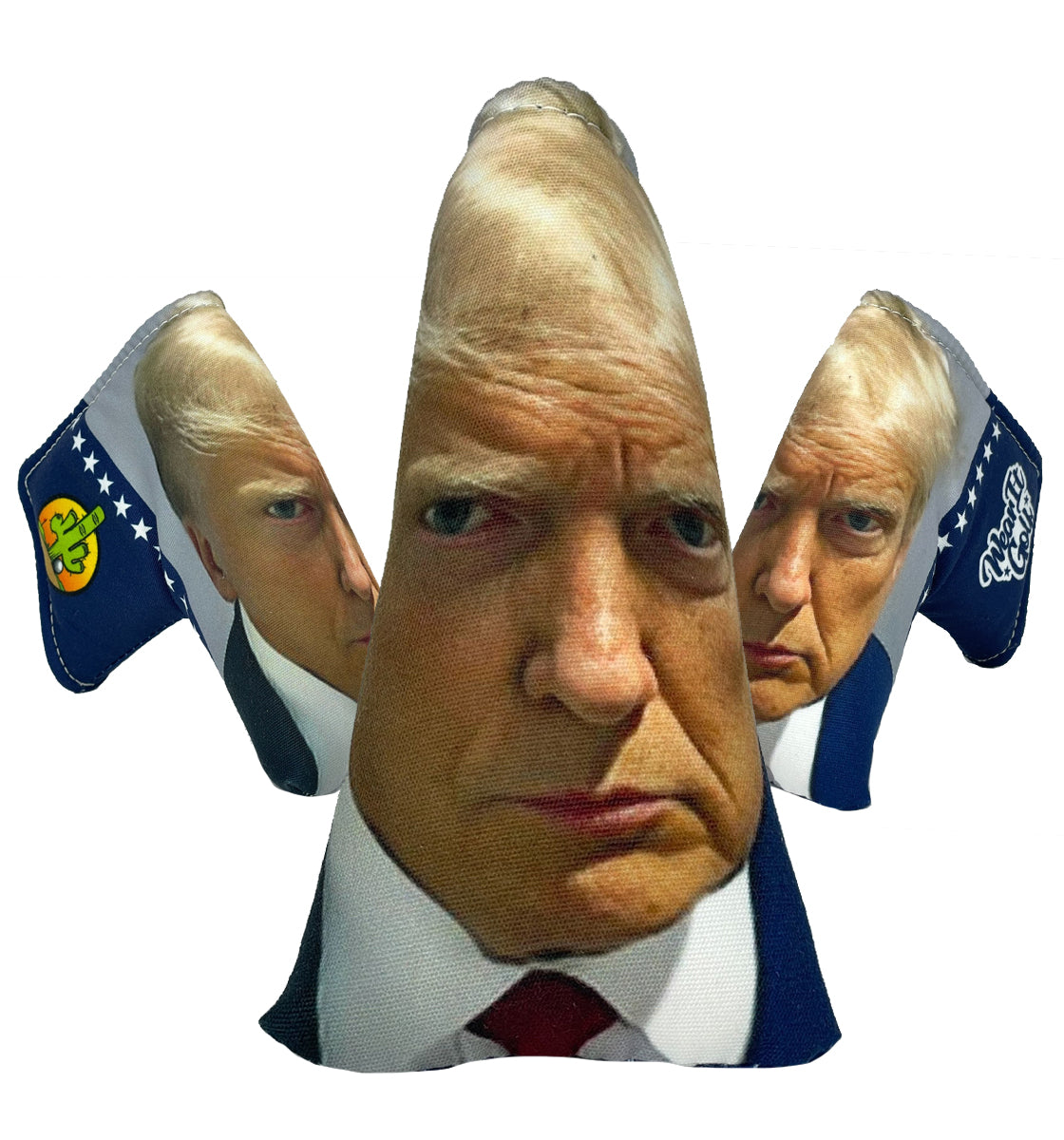 Golf Headcovers - Donald Trump Mugshot - Blade Putter-Wear It Golf