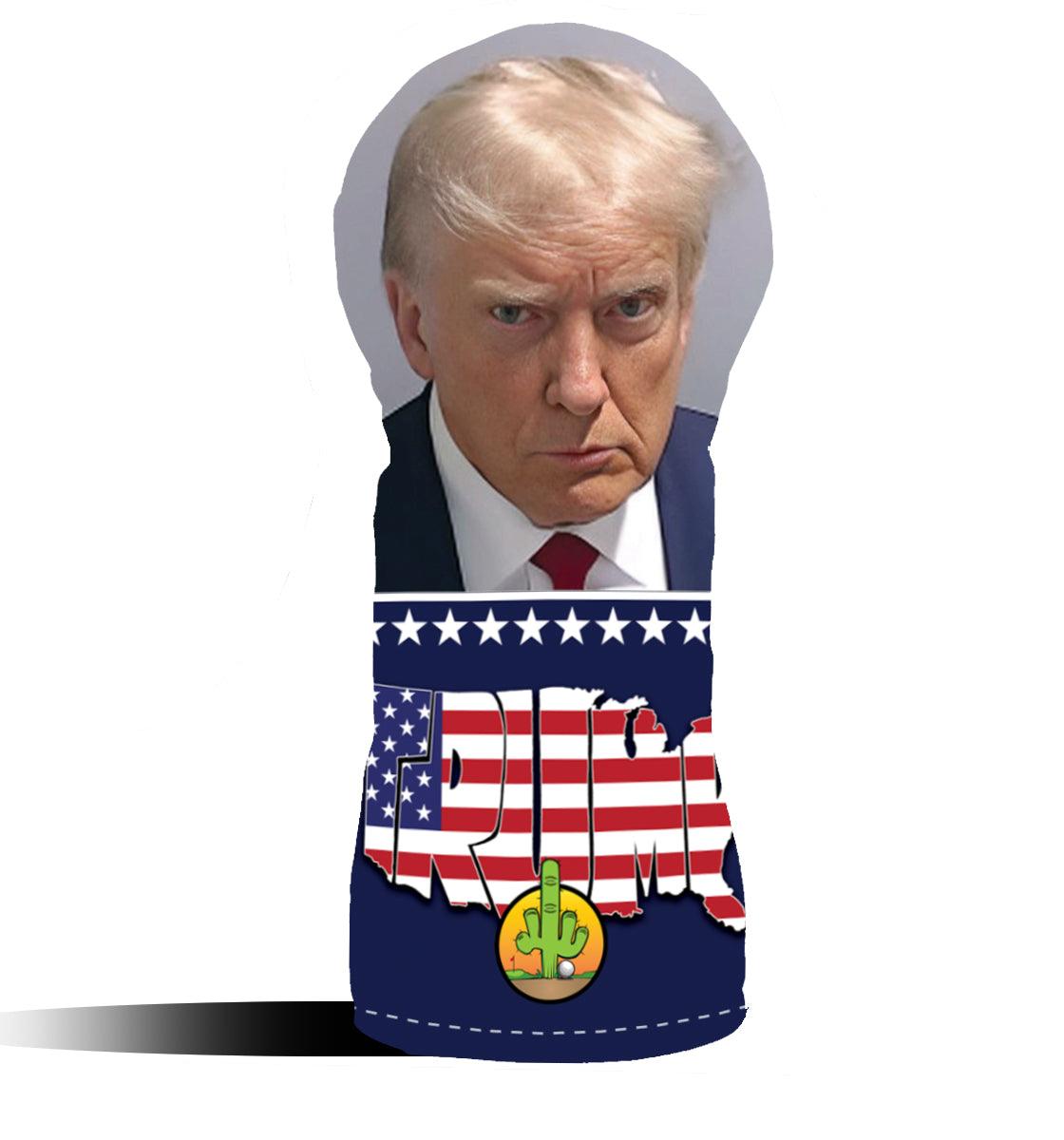 Golf Headcovers - Donald Trump Mugshot - Driver - Wear It Golf