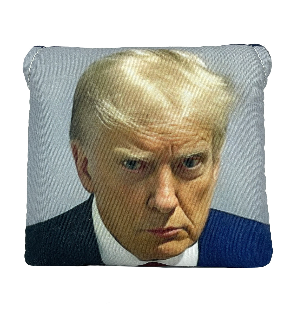 Golf Headcovers - Donald Trump Mugshot - Mallet Putter - Wear It Golf