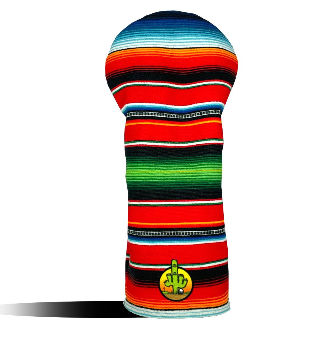 Golf Headcovers - Serape Mexican Blanket - Fairway Wood - Wear It Golf