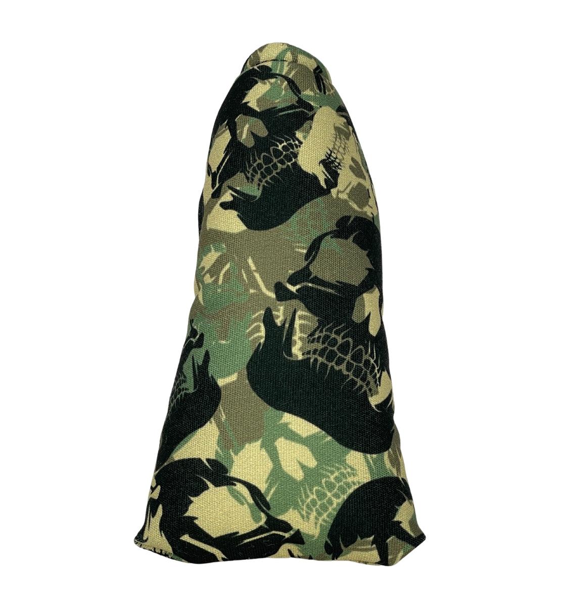 Golf Headcovers - Skull Camouflage Camo - Blade Putter-Wear It Golf